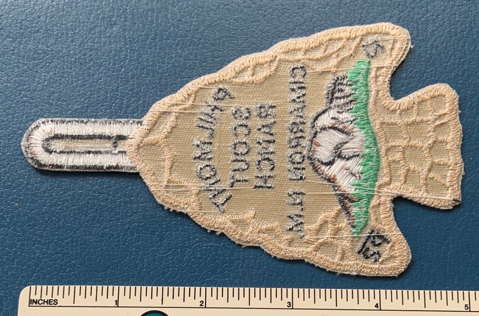 1980s PHILMONT RANCH Boy Scout Arrowhead PATCH Cimarron NM Camp Hike ...