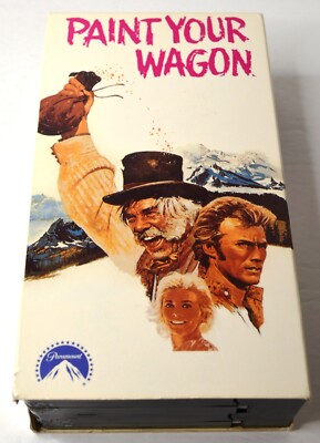 1969 PAINT YOUR WAGON 1991 2 TAPE VHS SET STARRING CLINT EASTWOOD | eBay