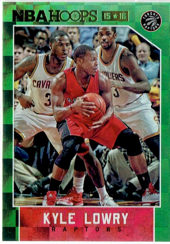 2015-16 Hoops Basketball #212 Kyle Lowry GREEN INSERT | eBay