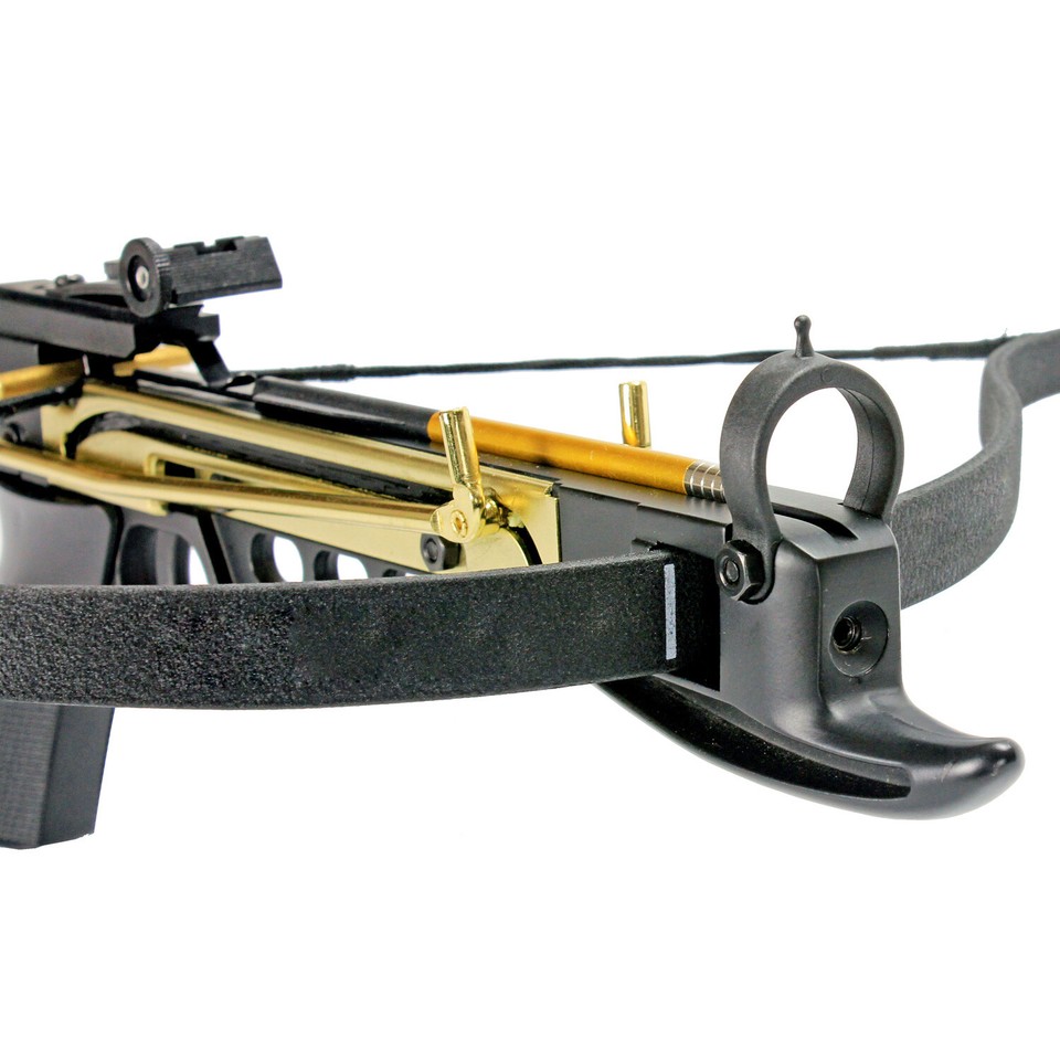 KingsArchery Crossbow Self-Cocking 80 LBS with Hunting Scope,120 Plastic Arrow | eBay