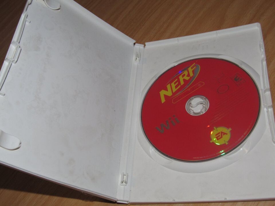 Nintendo Wii Nerf N-Strike Video Game Disc with Case | eBay