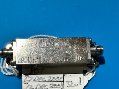 Picosecond Pulse Labs (Tektronix) 797 MHz Low Pass Filter Reference ...
