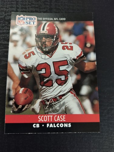 Scott Case Atlanta Falcons Cornerback NFL Pro Set 1990 Card #427 | eBay