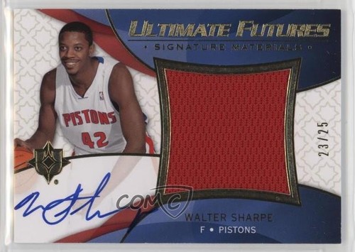 2008-09 Ultimate Collection /25 Walter Sharpe #UMR-WS Rookie Auto RC | eBay