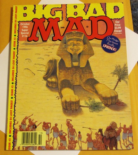 1996 Mad Magazine "BIG BAD MAD" October Super Special # 116 Issue | eBay