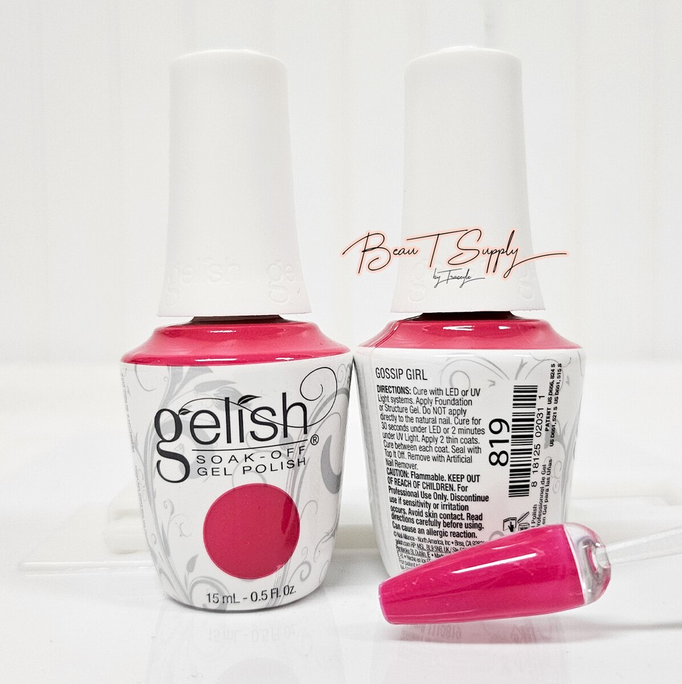 Gelish Soak-Off Gel Polish NEW BOTTLE 0.5 oz! (Part 2 : #10797 - 10969 ...