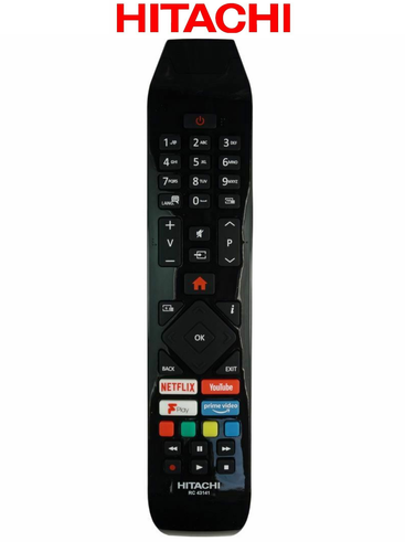 Genuine Hitachi RC43141P / RC43141 TV Remote Control with Prime Video ...