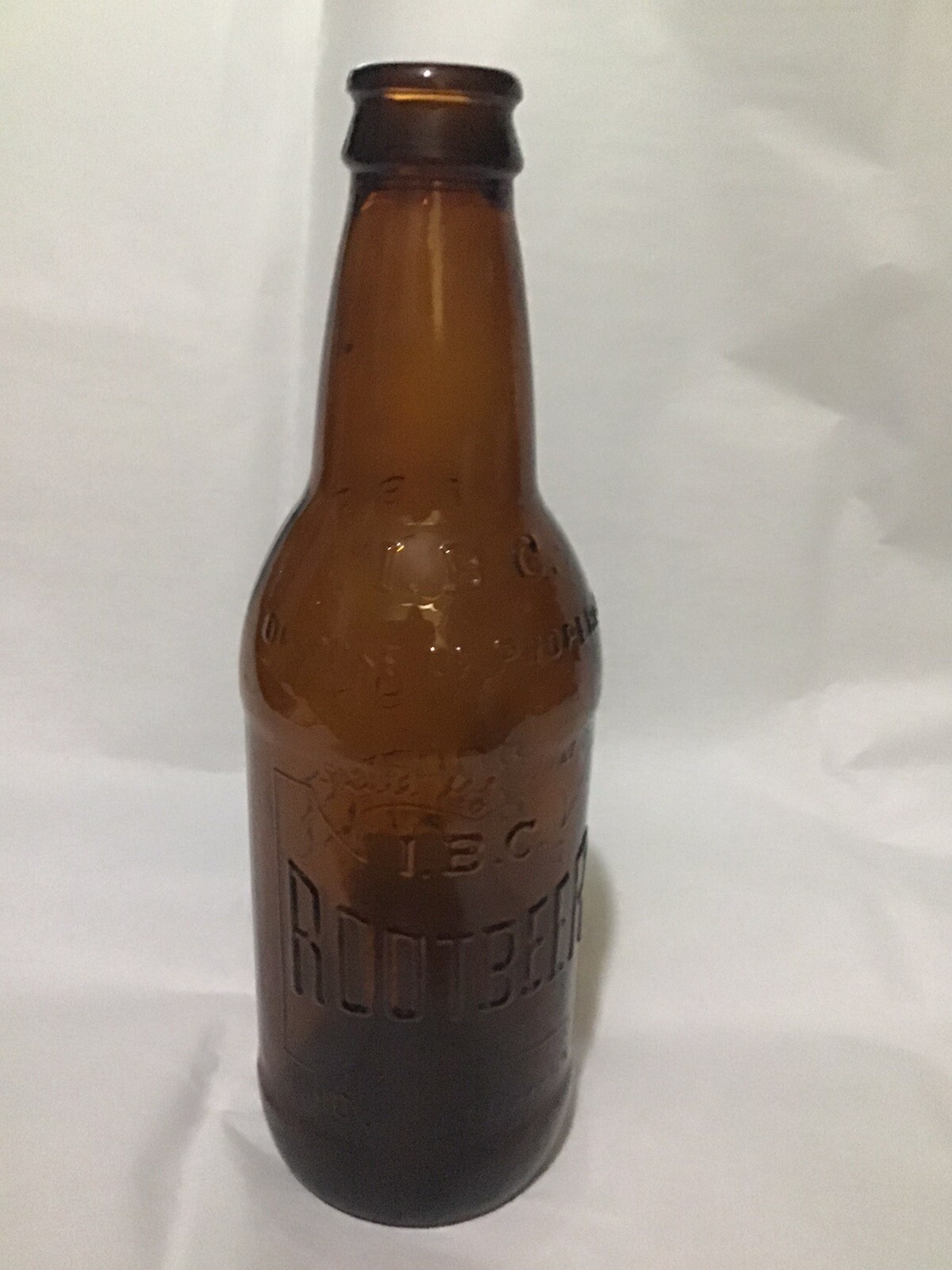 Vintage Six Pack “IBC ROOT BEER” Bottles In Dark Amber Or Brown With ...