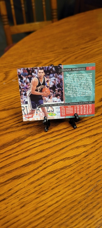 1995 Classic Rookie #37 Donny Marshall NBA Card | eBay