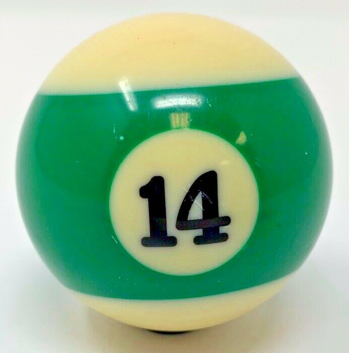 Pool Ball #14 - Used Regulation Billiards Ball | eBay