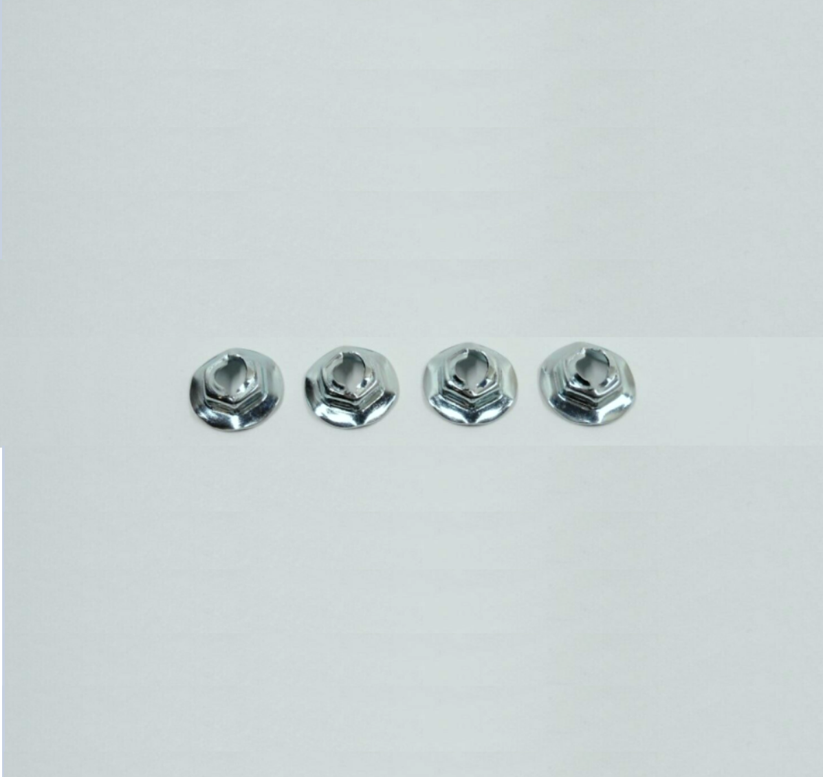 4 EXTERIOR DOOR HANDLE NUTS! FOR ALL '84-96 GM CORVETTE BASE ZR1 ...