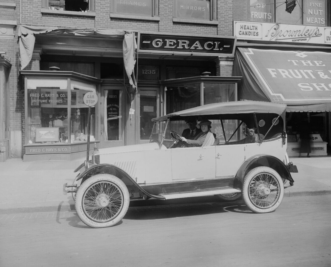 Allen car, 1920s automobile driving Vintage Old Photo 8.5 x 11 Reprints ...