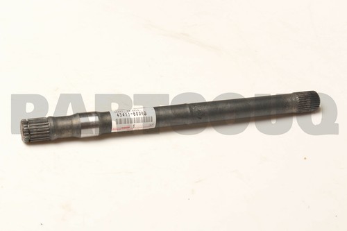 4341160090 Genuine Toyota SHAFT, FRONT AXLE, INNER RH 43411-60090 | eBay