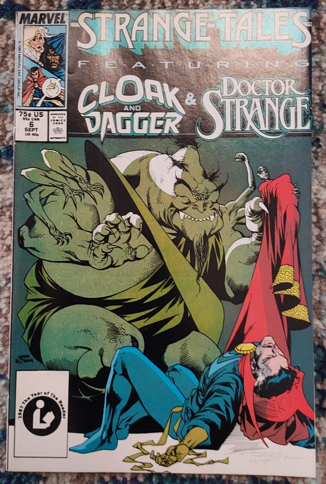 Strange Tales #6 Copper Age Marvel Cloak Dagger Doctor Strange Kevin ...
