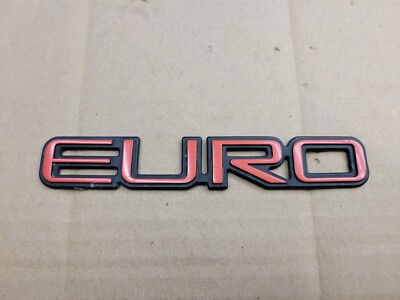 Chevy OEM Lumina Euro Red Vintage Emblem Badge Logo Nameplate Insignia ...