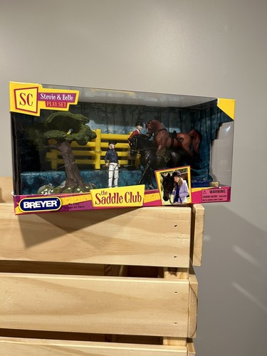 Breyer’s 5503 Steve & Belle Horse Pony Rider Set $40 Is the Bottom! | eBay