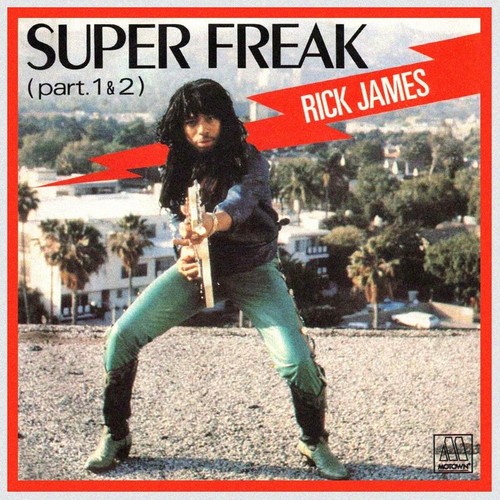 RICK JAMES Super Freak BANNER 3x3 Ft Fabric Poster Tapestry Flag album ...