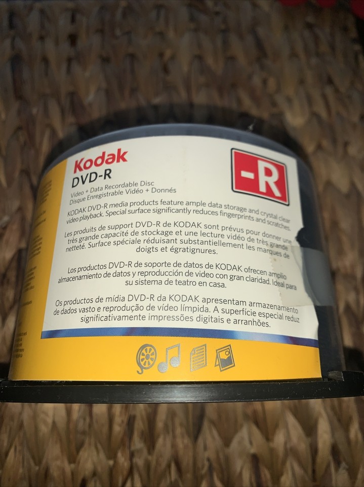 Kodak DVD Discs BRAND NEW 50 of DVD-R 16x 4.7gb 120min ️tb | eBay