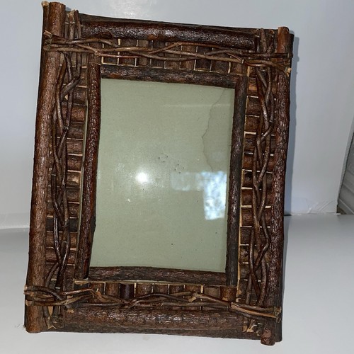 Handmade 8 x 10 picture frame sticks, wood nature 5 x 7 photo rustic ...