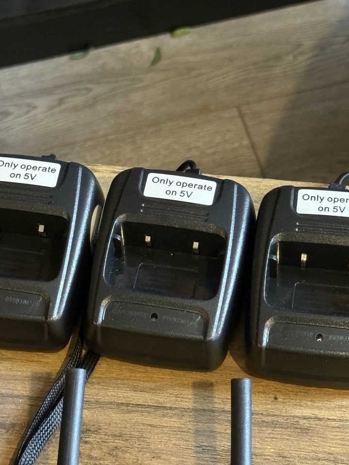 6x Walkie Talkie Long Range Two Way Radio + chargers | eBay UK