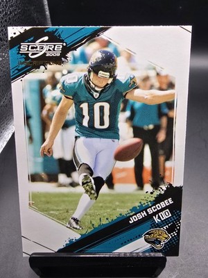 Josh Scobee 2009 Score Inscriptions #135 - Jacksonville Jaguars | eBay