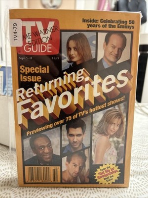 TV Guide Returning Favorites, September 5, 1998 TV4-75 | eBay