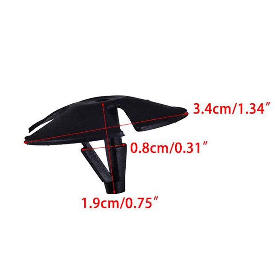 Fastener Clip 4428987 For Dodge Ram Insulation Retainer Nylon 10PCS ...