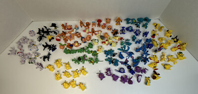 136ct Lot Pokemon Mini 1" Gumball Figures Toy Nintendo Anime | eBay