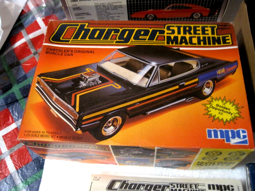 Dodge Hemi Charger Street Machine Plastic Model Kit MPC put together | eBay