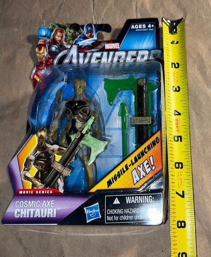 CHITAURI WARRIOR #16 Cosmic Axe The Avengers 3.75" Figure Marvel | eBay