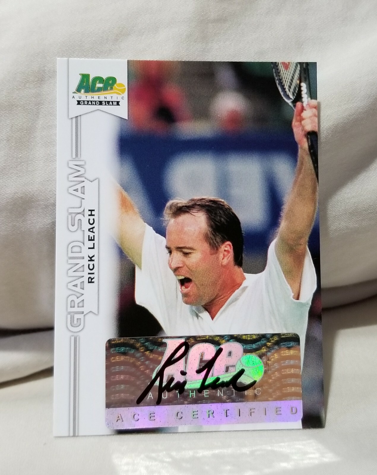 2013 Ace Authentic Grand Slam - Rick Leach #BA-RL1 (AU) for sale online ...