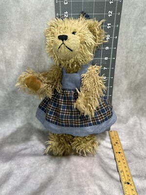 RACHAEL PROGRESSIVE PLUSH STUFFED TEDDY BEAR TOY Jointed Arms Head Legs ...