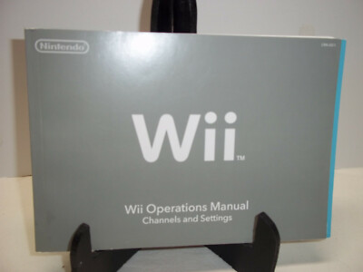Wii Operations Manual Nintendo | eBay