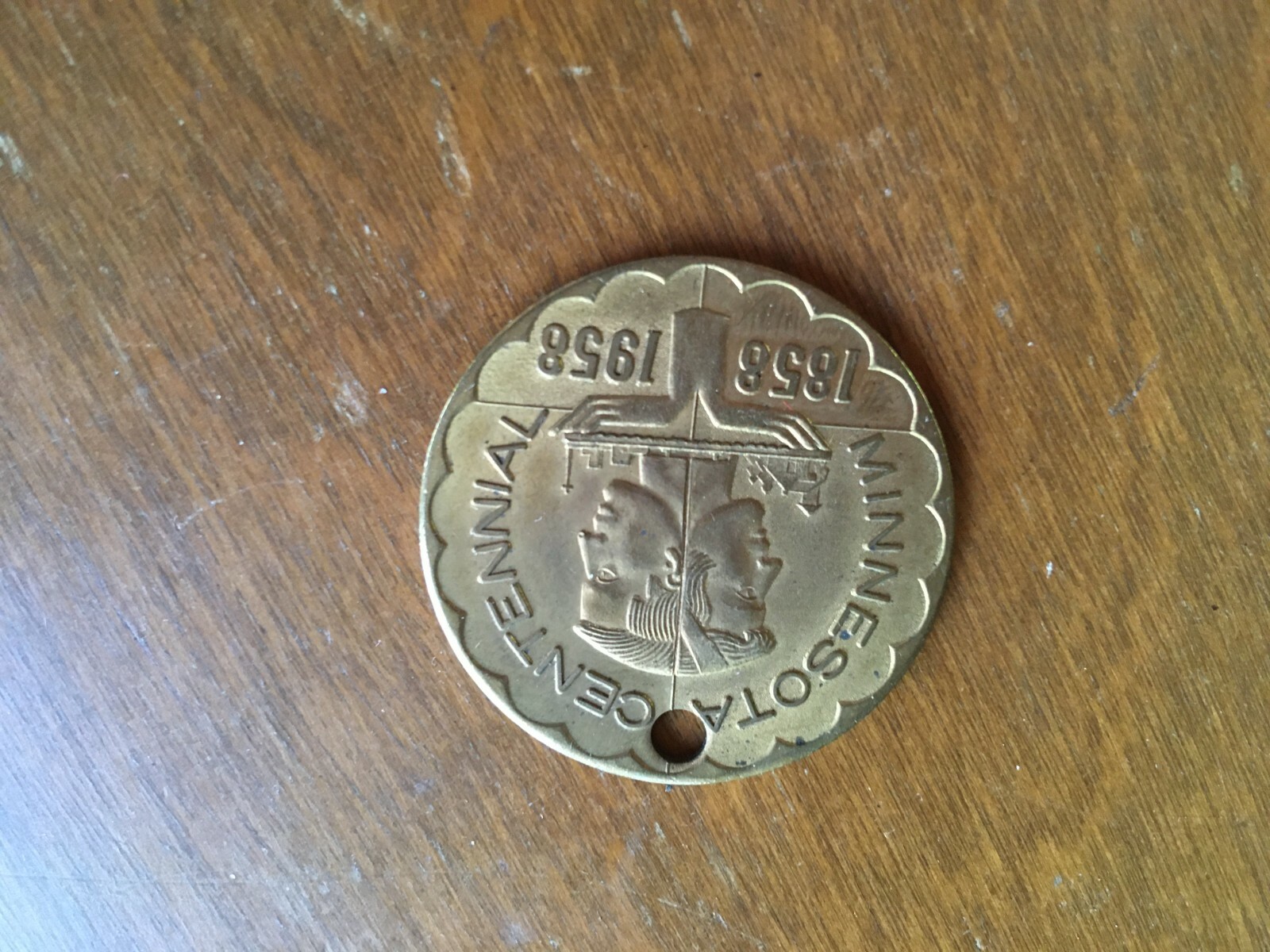 1958 Minnesota Centennial Coin Token & Twin City Federal Savings 35 ...