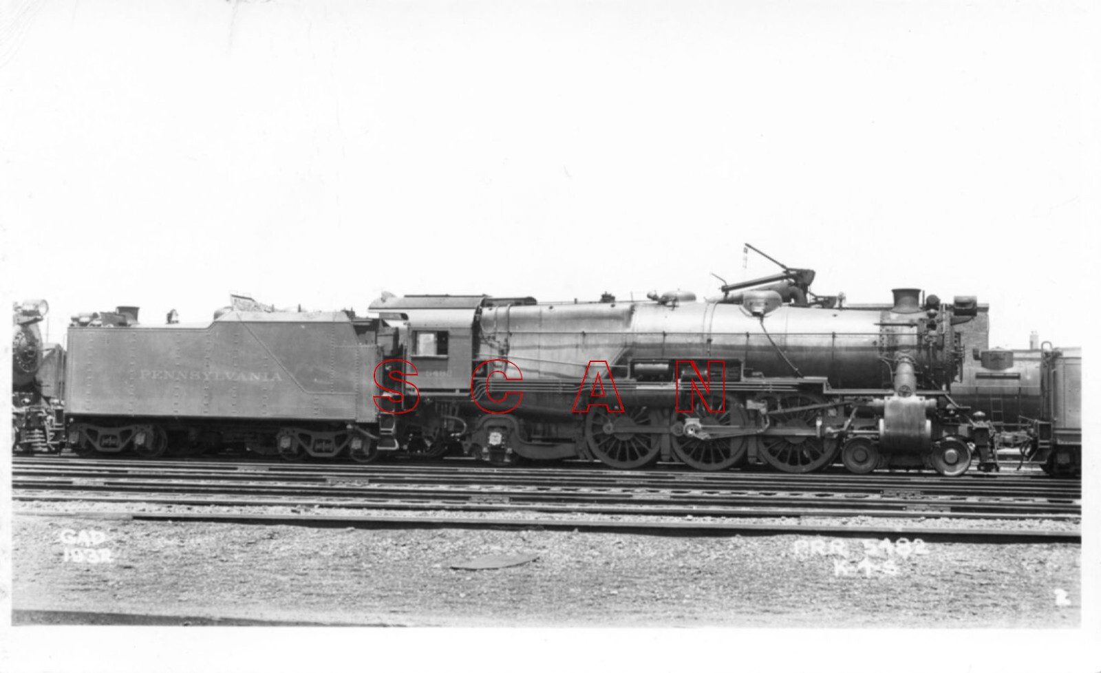 2F377 RP 1932 PENNSYLVANIA RAILROAD 462 LOCO #5482 COLUMBUS OHIO | eBay