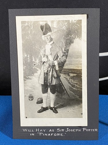 Will Hay Actor in Costume HMS Pinafore Opera c. 1922 Photo by George ...