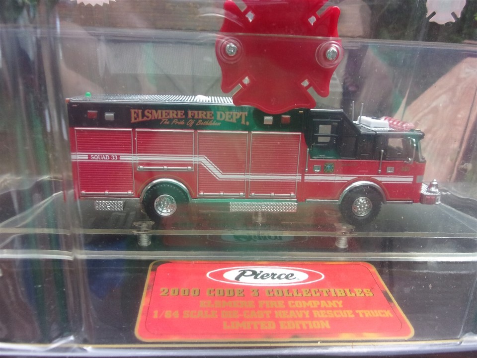 Code 3 Elsmere Pierce Heavy Rescue Squad 33 The Pride of Bethlehem ...