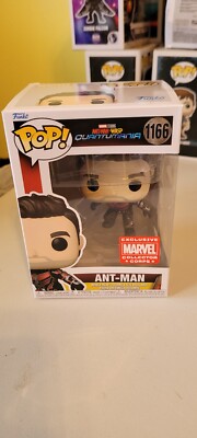 Funko Pop! Marvel ANT-MAN (Unmasked) #1166 Quantumania Kang Paul Rudd ...