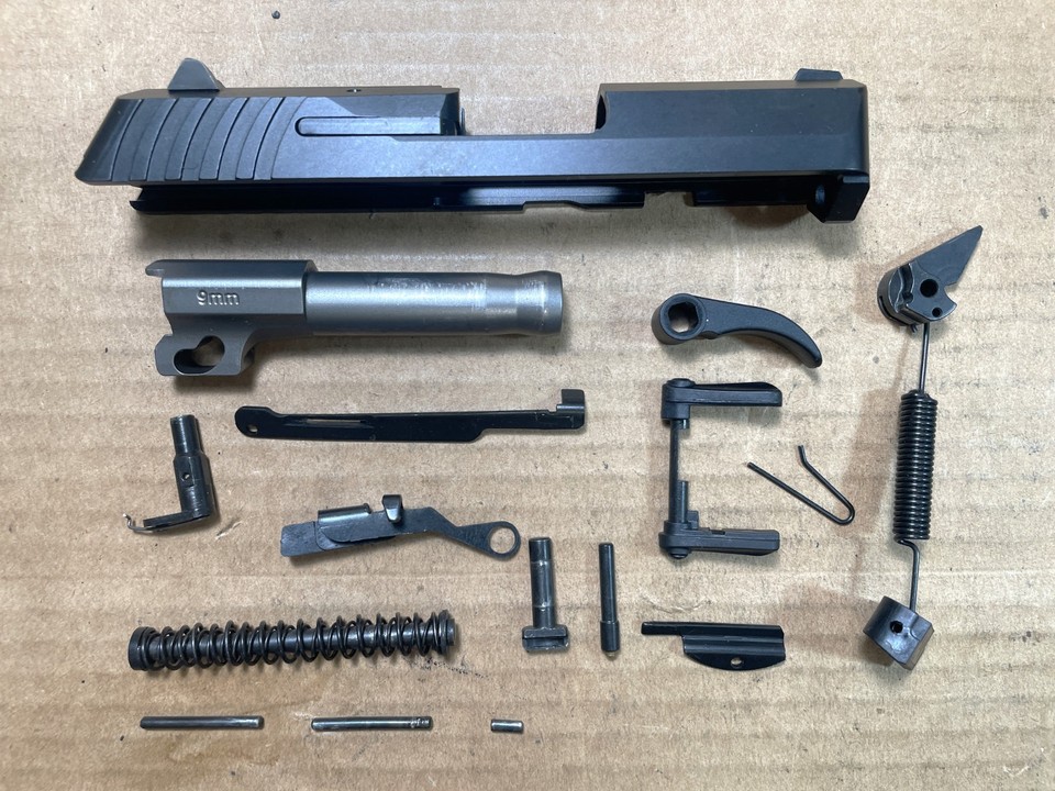 SCCY CPX-1 - Slide, Barrel, Hammer, Firing Pin, Springs, Sights, Grip ...