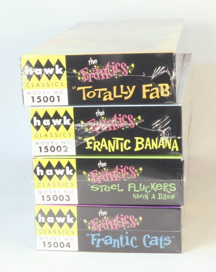 Frantics Full set Totally Fab Frantic Cats Banana Hawk Models 2003 ...