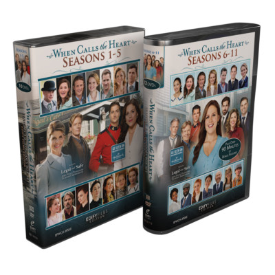 When Calls the Heart Season 1 to 11 Episode Bundle w/ 22 DVDs plus ...