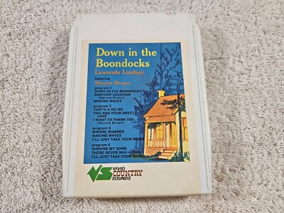 Lawanda Lindsey- Down In The Boondocks 8-Track Tape. Near Mint. READ ...