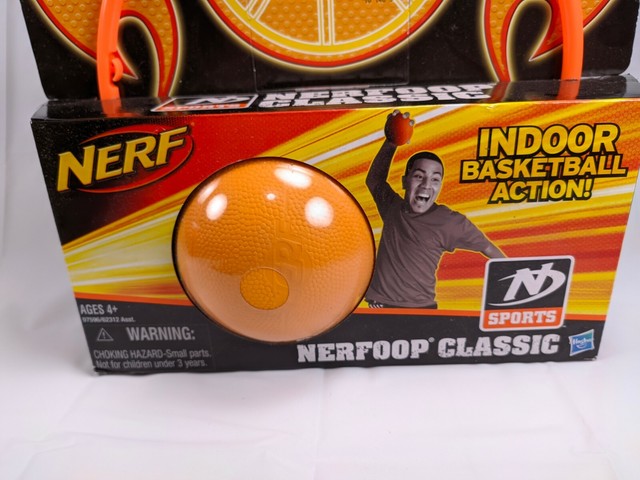 NERF Sport Nerfoop Classic Orange Indoor Basketball Hoop 2009 for sale ...
