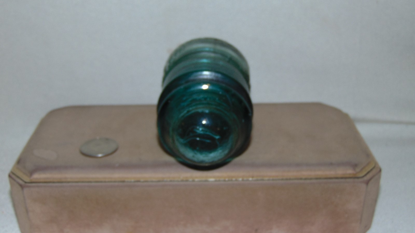 VINTAGE HEMINGRAY NO.12 BLUE GLASS INSULATOR PATENT MAY 2 1893 | eBay