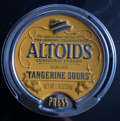 Vintage Altoids Tangerine Sours Collector Tin-Empty | eBay