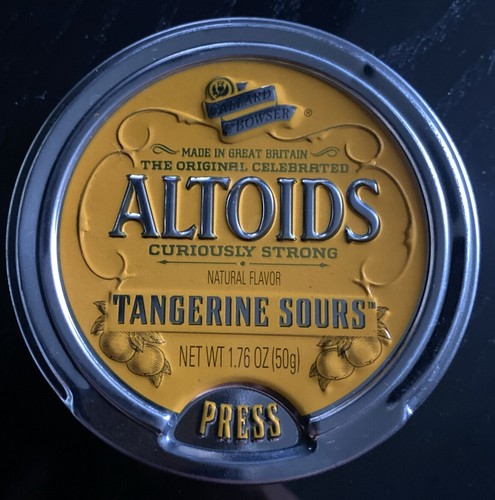 Vintage Altoids Tangerine Sours Collector Tin-Empty | eBay