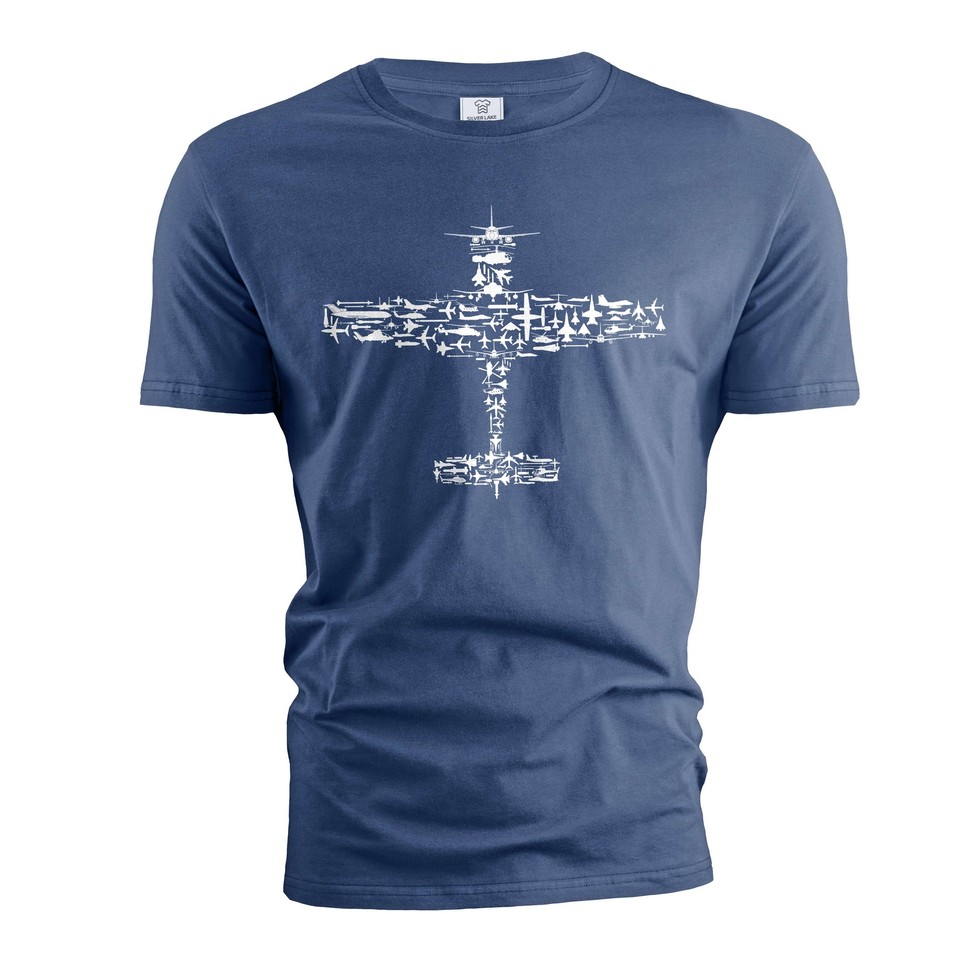 Men's plane airplanes T-shirt aviation shirts pilot gifts airplane ...