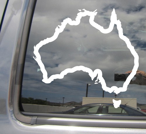 Australia Country - Aussie Outback Kangaroo Car Window Vinyl Decal ...