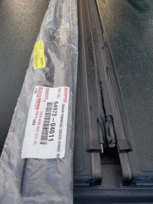 Genuine Toyota Tacoma Tonneau Cover Hinge Cover Seal Rear | 64972-04011 ...
