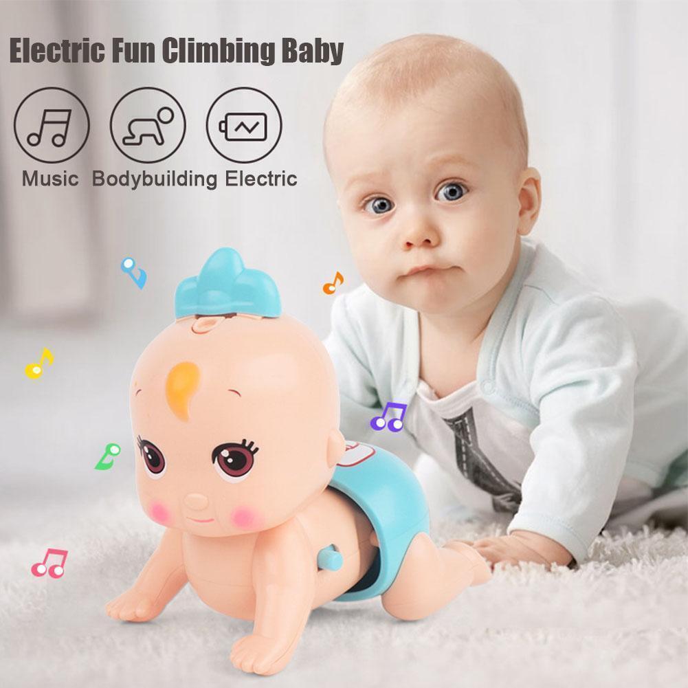 Simulation Crawl Doll Infant Electric Crawling Doll Y8 Educational Toys ...